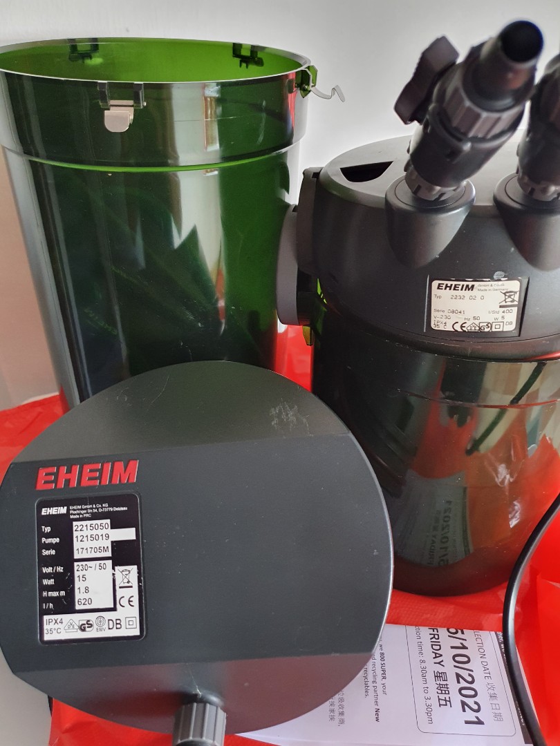 Eheim cannister filter, Pet Supplies, Homes & Other Pet Accessories on ...