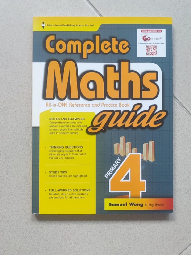 EPH Complete Maths Guide for Primary 4, Hobbies & Toys, Books ...