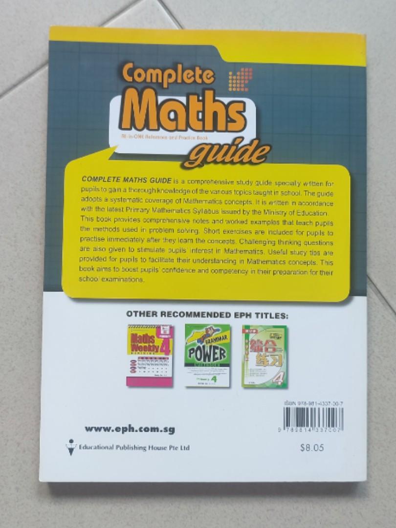 EPH Complete Maths Guide for Primary 4, Hobbies & Toys, Books ...