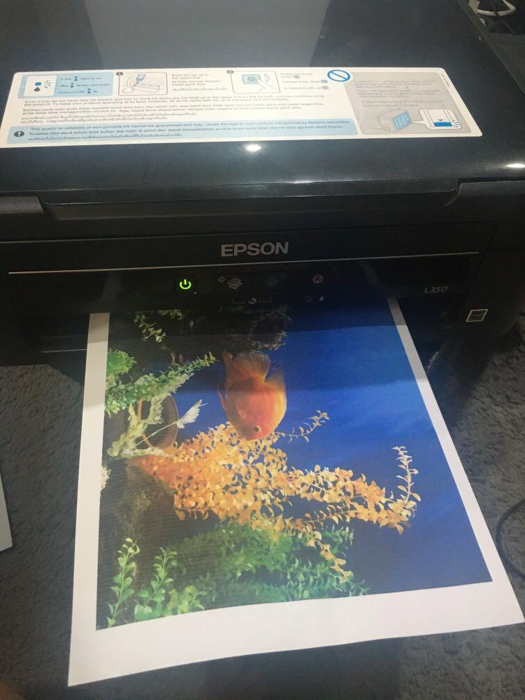 EPSON L350 all-in-one printer, Computers & Tech, Printers, Scanners ...