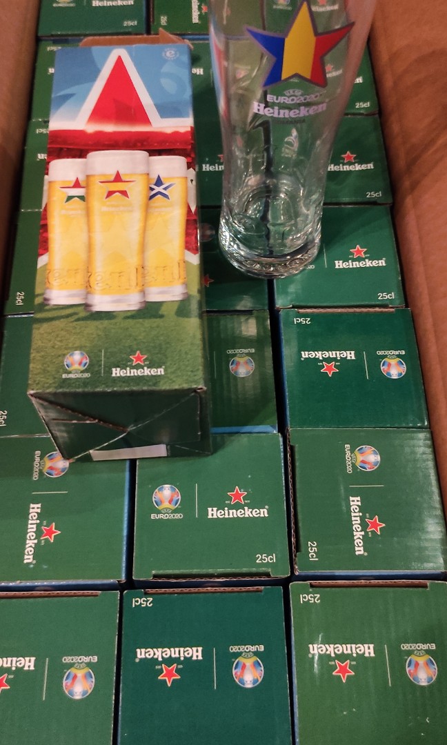 Euro Cup Heineken, Hobbies & Toys, Memorabilia & Collectibles, Fan ...