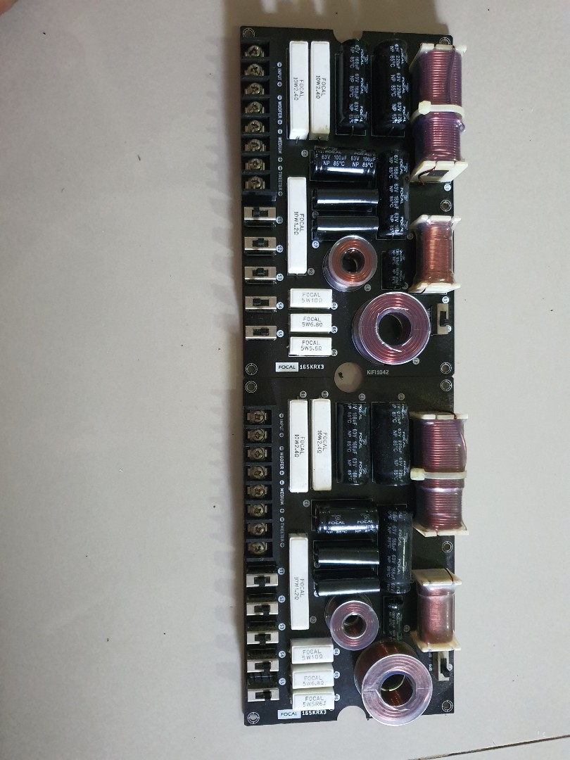 Focal 3 way crossover, Audio, Soundbars, Speakers & Amplifiers on Carousell