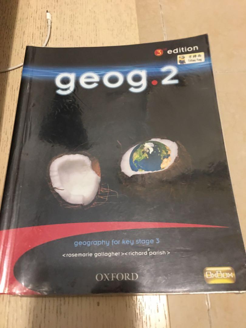 Geog.1, Geog.2, Geog.3 Text book, 興趣及遊戲, 書本 & 文具, 教科書 - Carousell