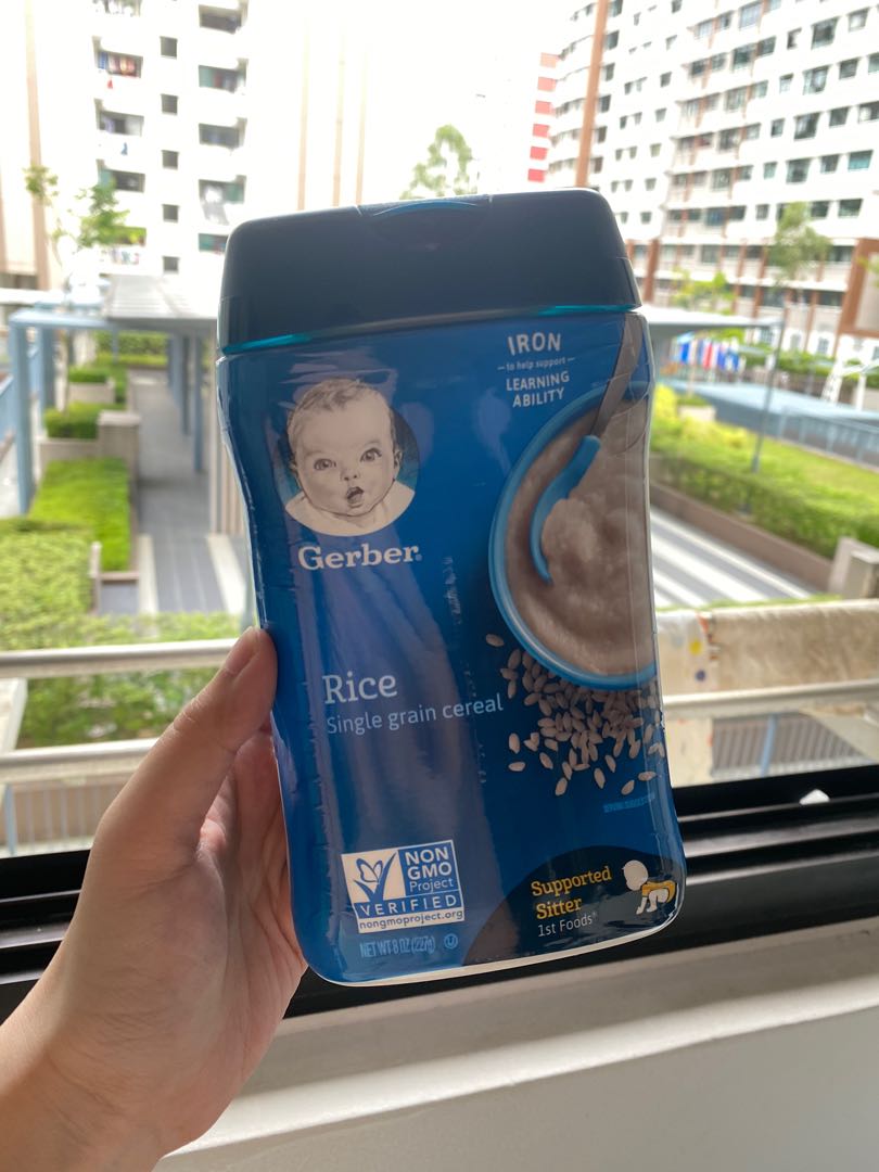 Gerber Rice Cereal, Babies & Kids, Nursing & Feeding, Weaning & Toddler ...
