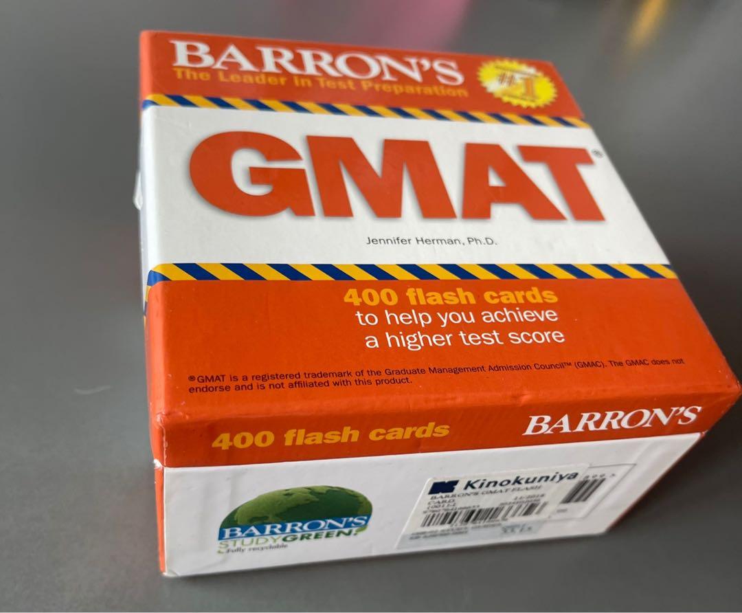 GMAT Flashcards, Hobbies & Toys, Books & Magazines, Textbooks on Carousell