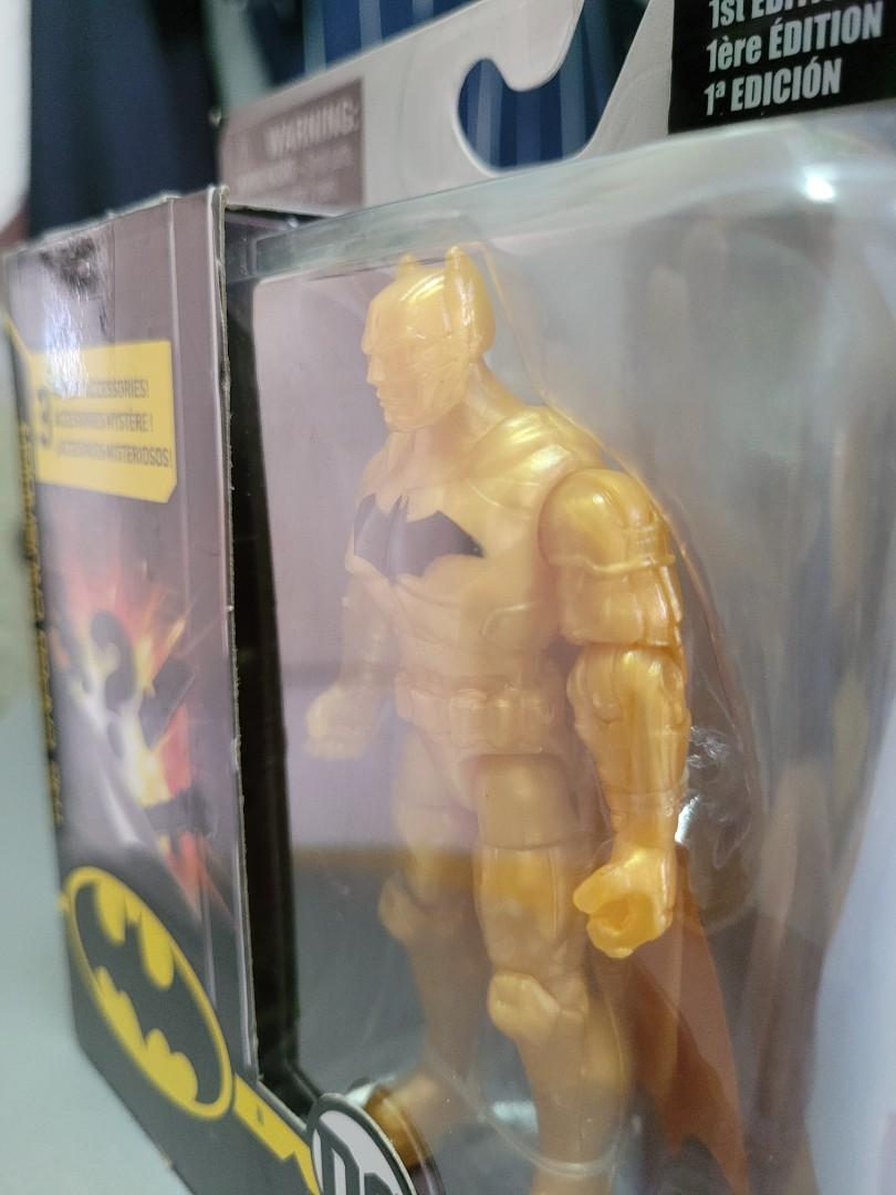 Golden Batman Figure, Hobbies & Toys, Toys & Games on Carousell