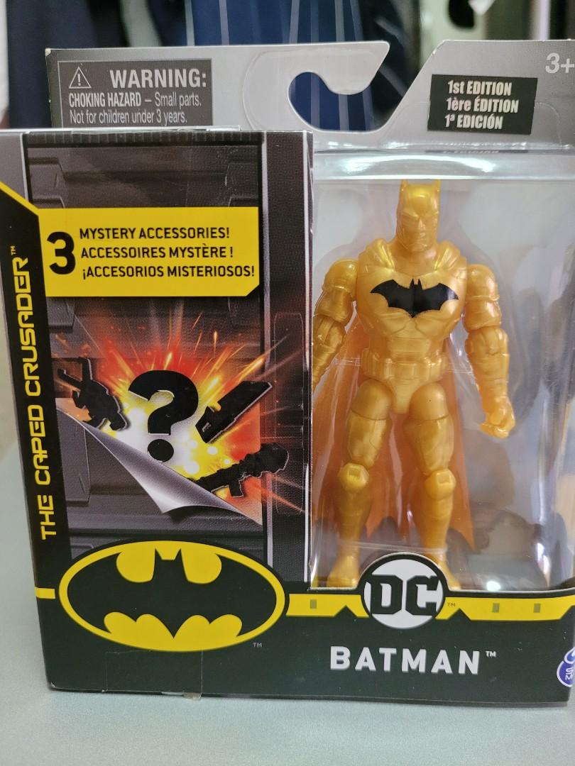 Golden Batman Figure, Hobbies & Toys, Toys & Games on Carousell