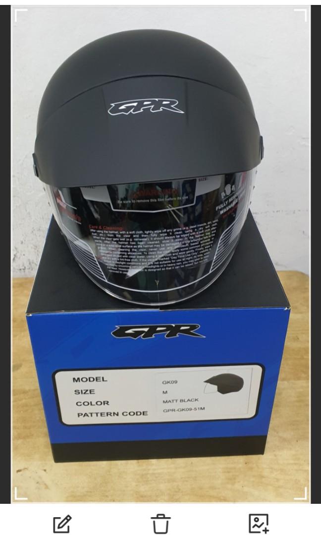 GPR HELMET, Motorcycles, Motorcycle Apparel on Carousell