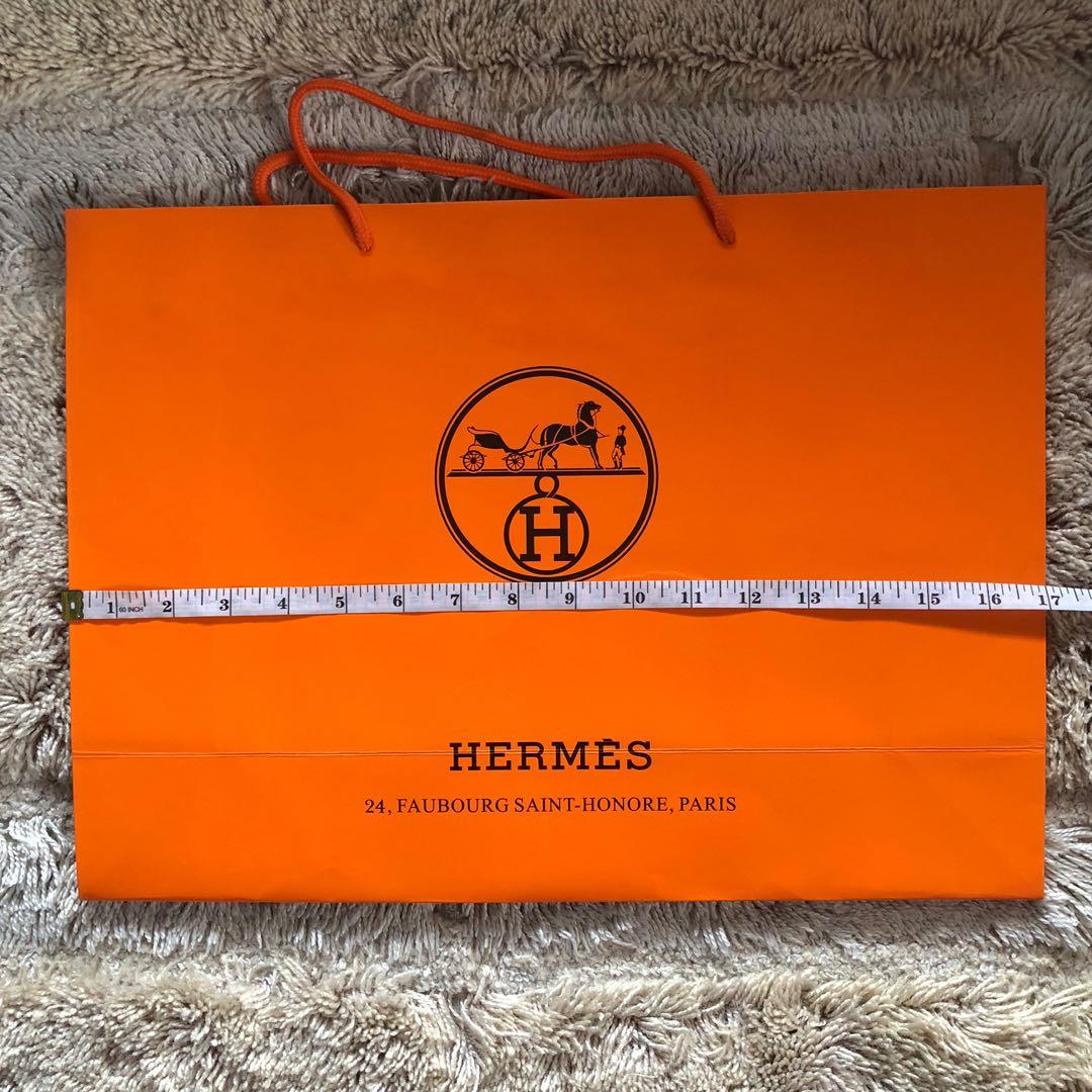Hermes Paper Bag, Luxury, Bags & Wallets on Carousell
