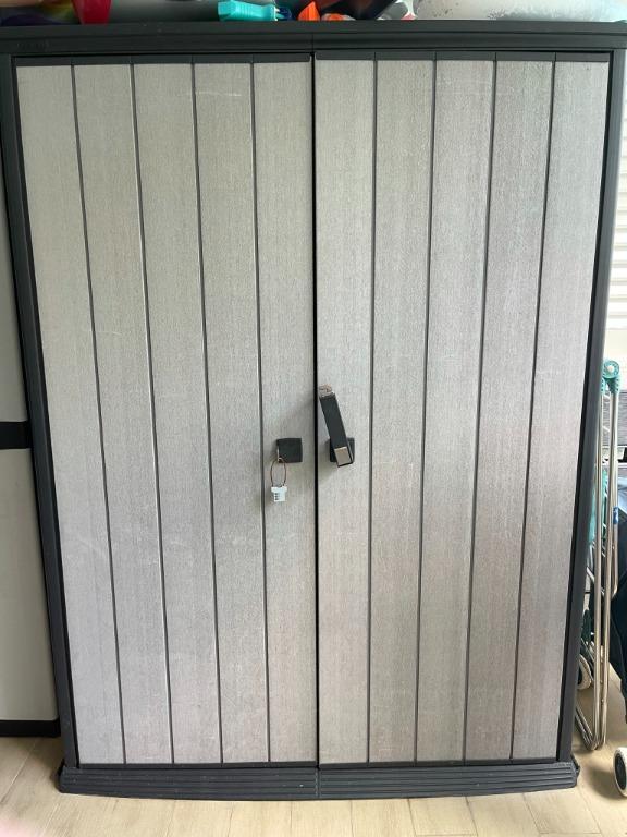 KETER High Store Plus Outdoor Garden/Storage Shed Weatherproof ...