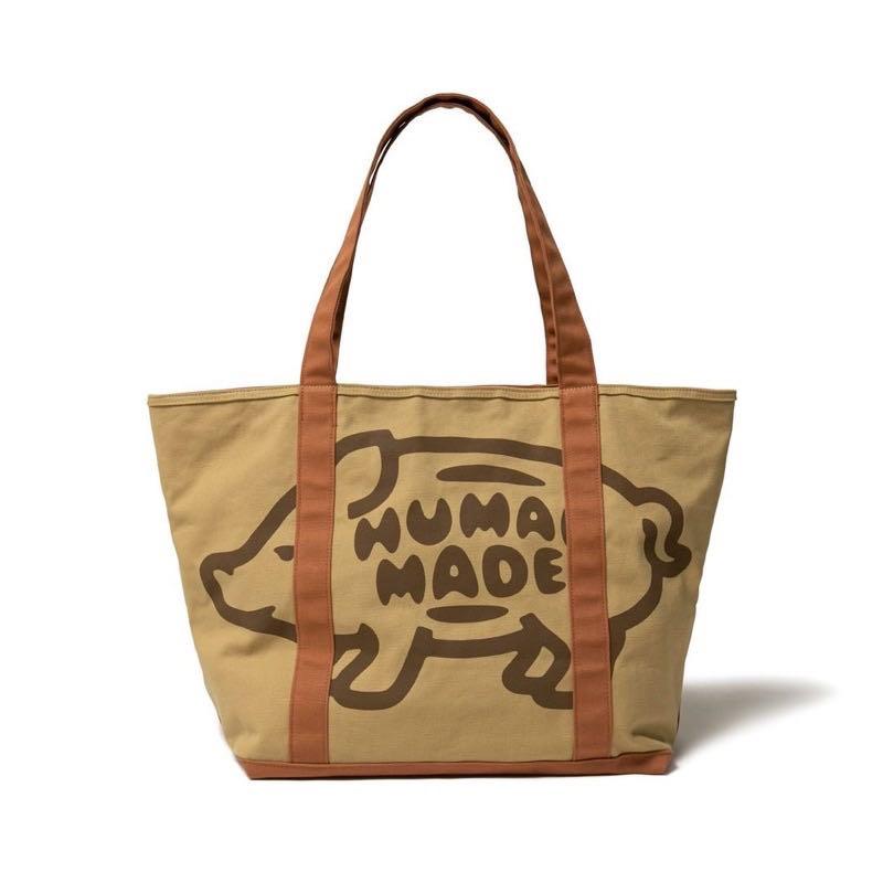 Human made Color Tote bag Large 托特包 帆布 肩背包, 他的時尚, 包包與錢包, 斜側背、手提包在旋轉拍賣