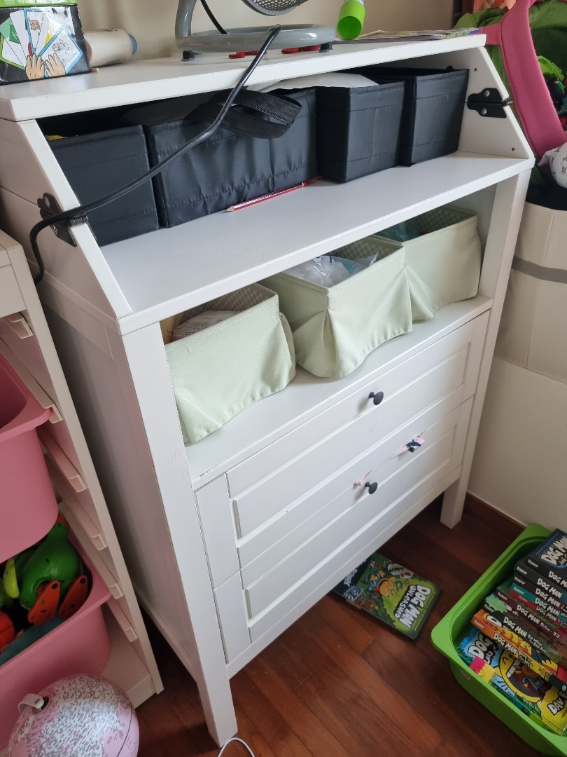 Ikea changing table, Babies & Kids, Baby Nursery & Kids Furniture ...