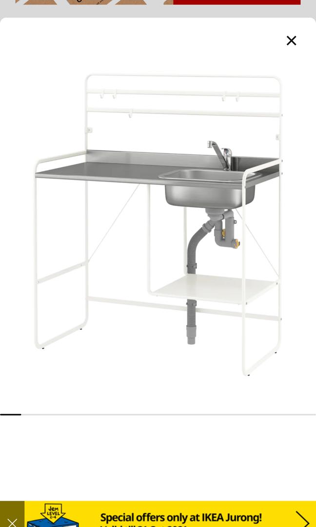 Ikea SUNNERSTA Modular Sink, Furniture & Home Living, Bathroom ...