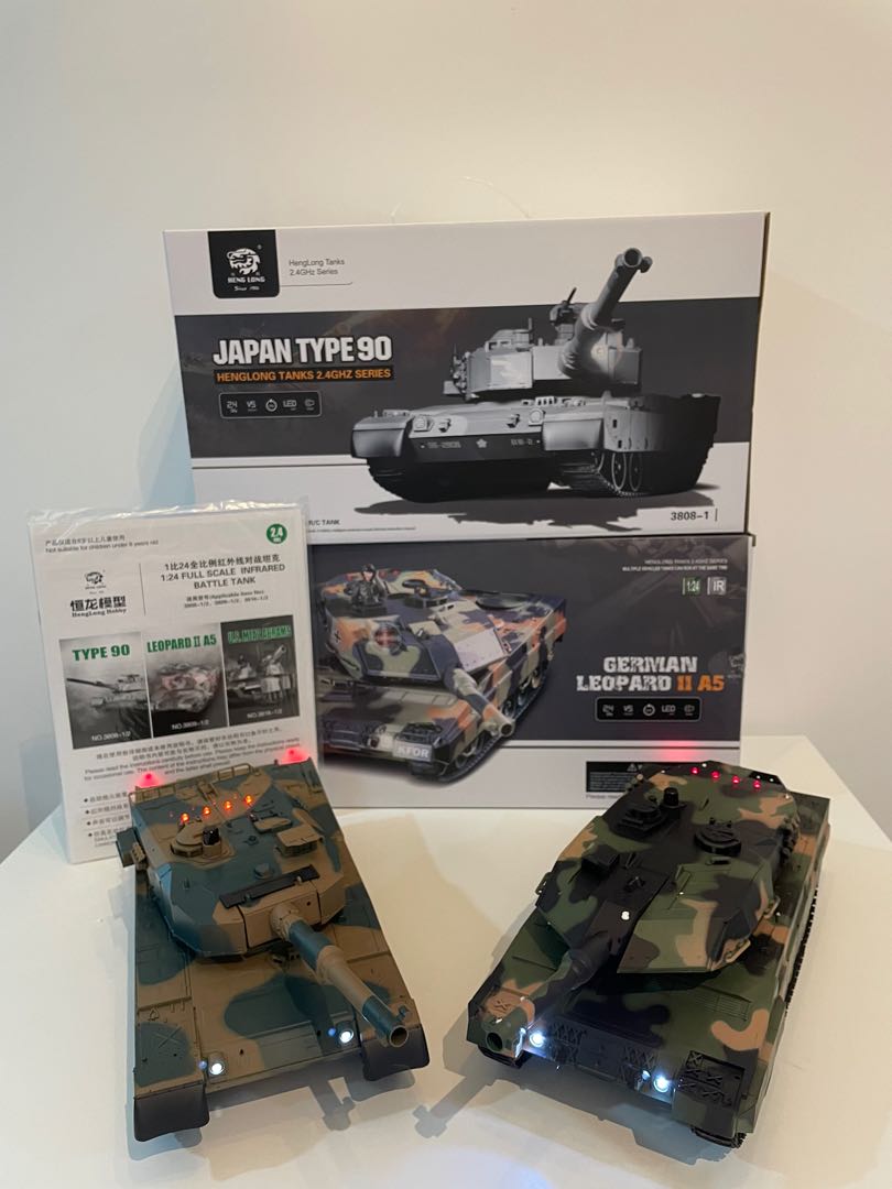 Japan type 90 Military RC TANKS and RC German Tanks, Hobbies & Toys ...