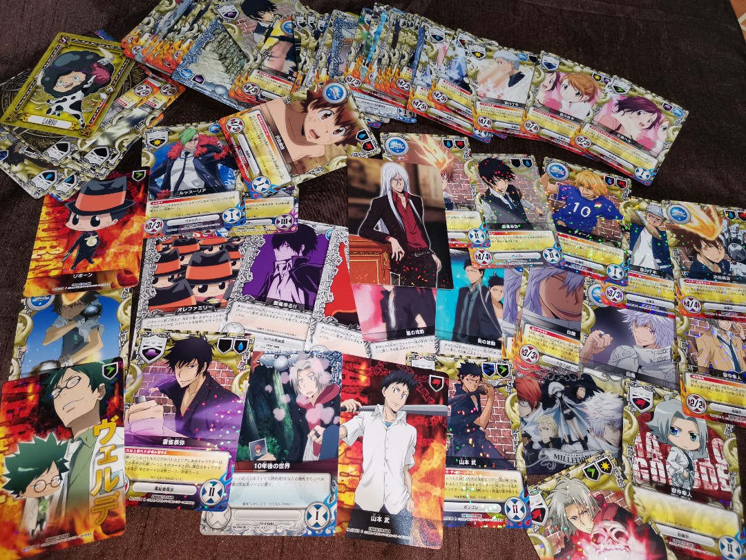 KATEKYO HITMAN REBORN CARDS, Hobbies & Toys, Toys & Games on Carousell