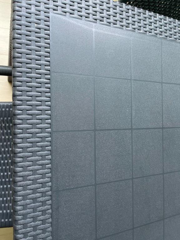 Keter Melody Outdoor Dining Table + 4 IKEA Outdoor chairs + SJÄLLAND ...