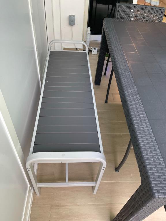 Keter Melody Outdoor Dining Table + 4 IKEA Outdoor chairs + SJÄLLAND ...