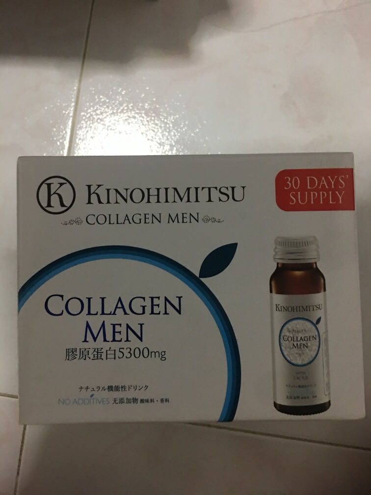 Kinohimitsu Collagen Men, Health & Nutrition, Health Supplements ...