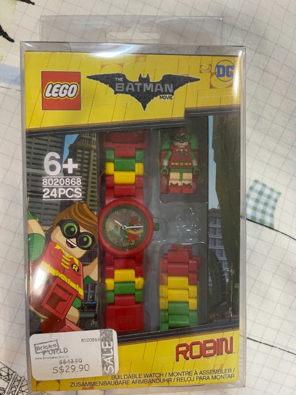 Lego Batman Robin buildable watch, Mobile Phones & Gadgets, Wearables ...