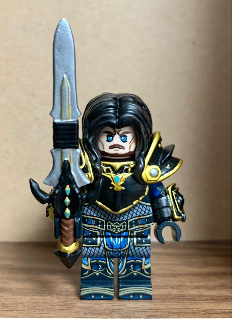 LEGO Custom Minifigure Warcraft Anduin Lothar, 興趣及遊戲, 玩具 & 遊戲類 - Carousell