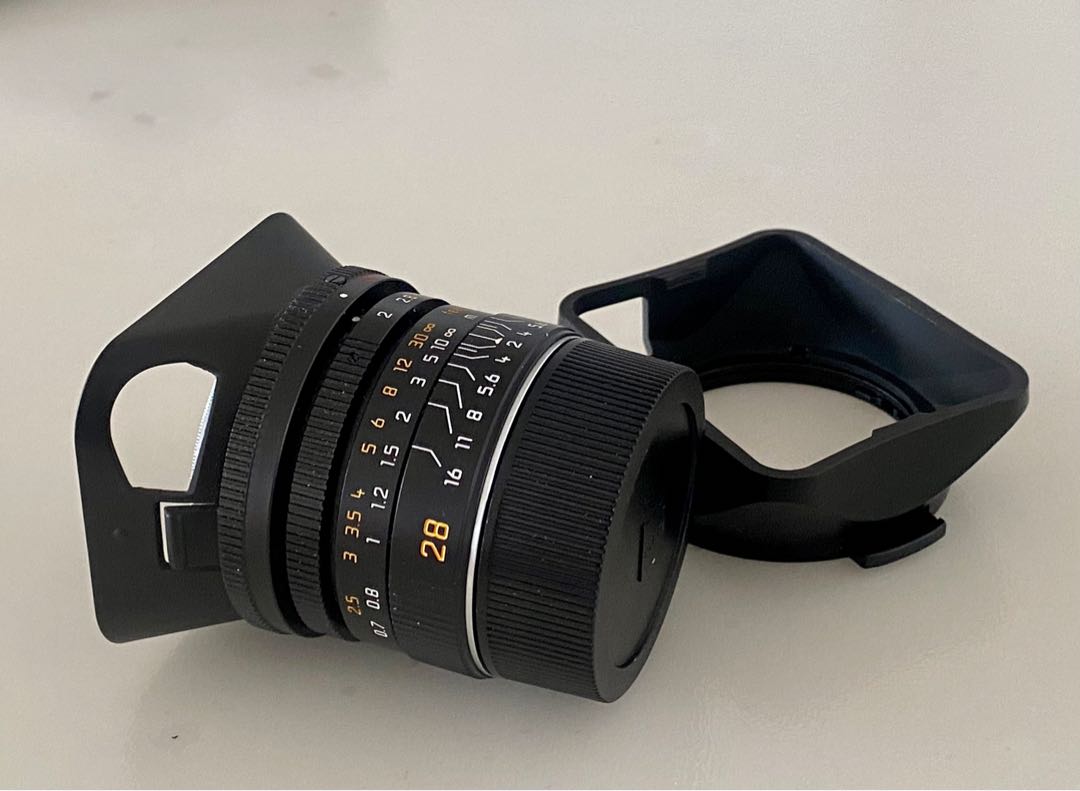 Leica 28mm summicron v1, Photography, Lens & Kits on Carousell