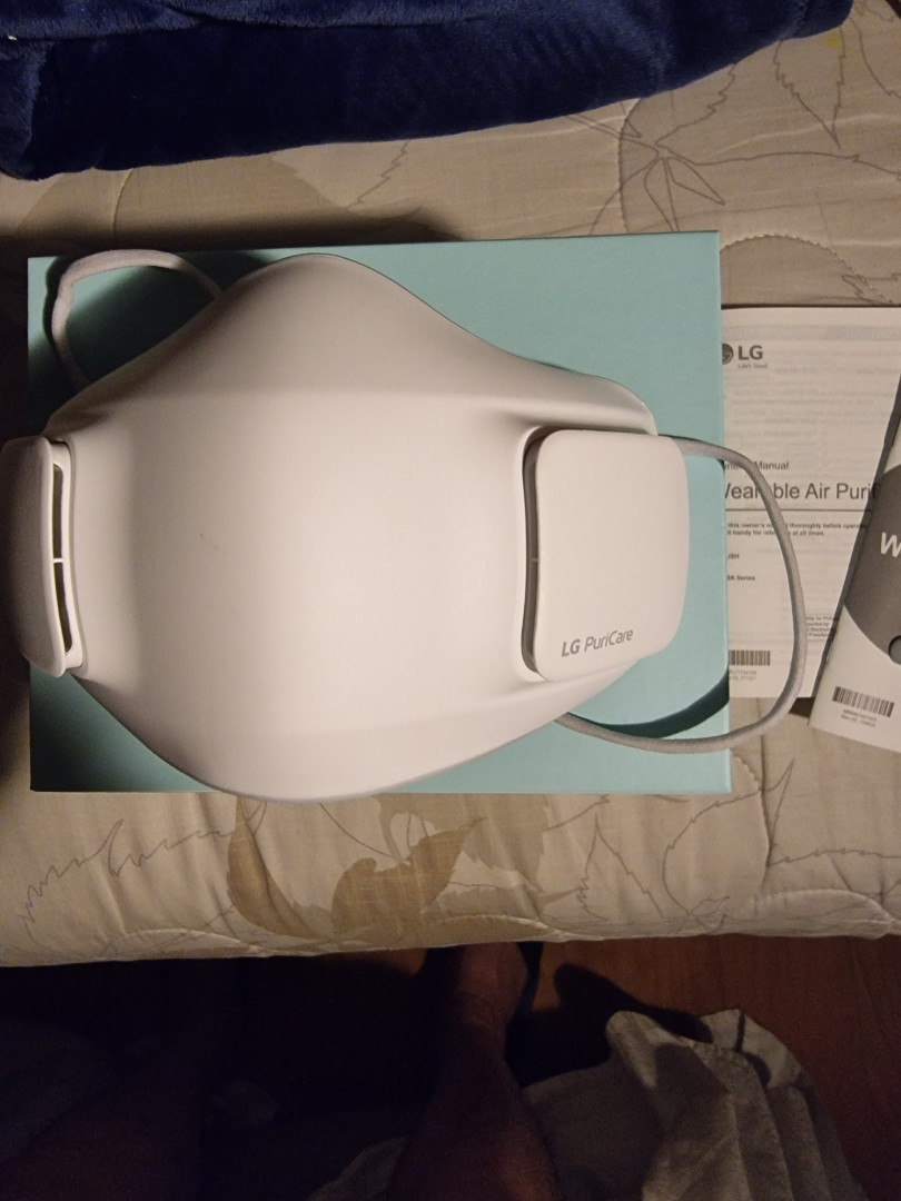 LG Puricare mask, Health & Nutrition, Face Masks & Face Shields on ...