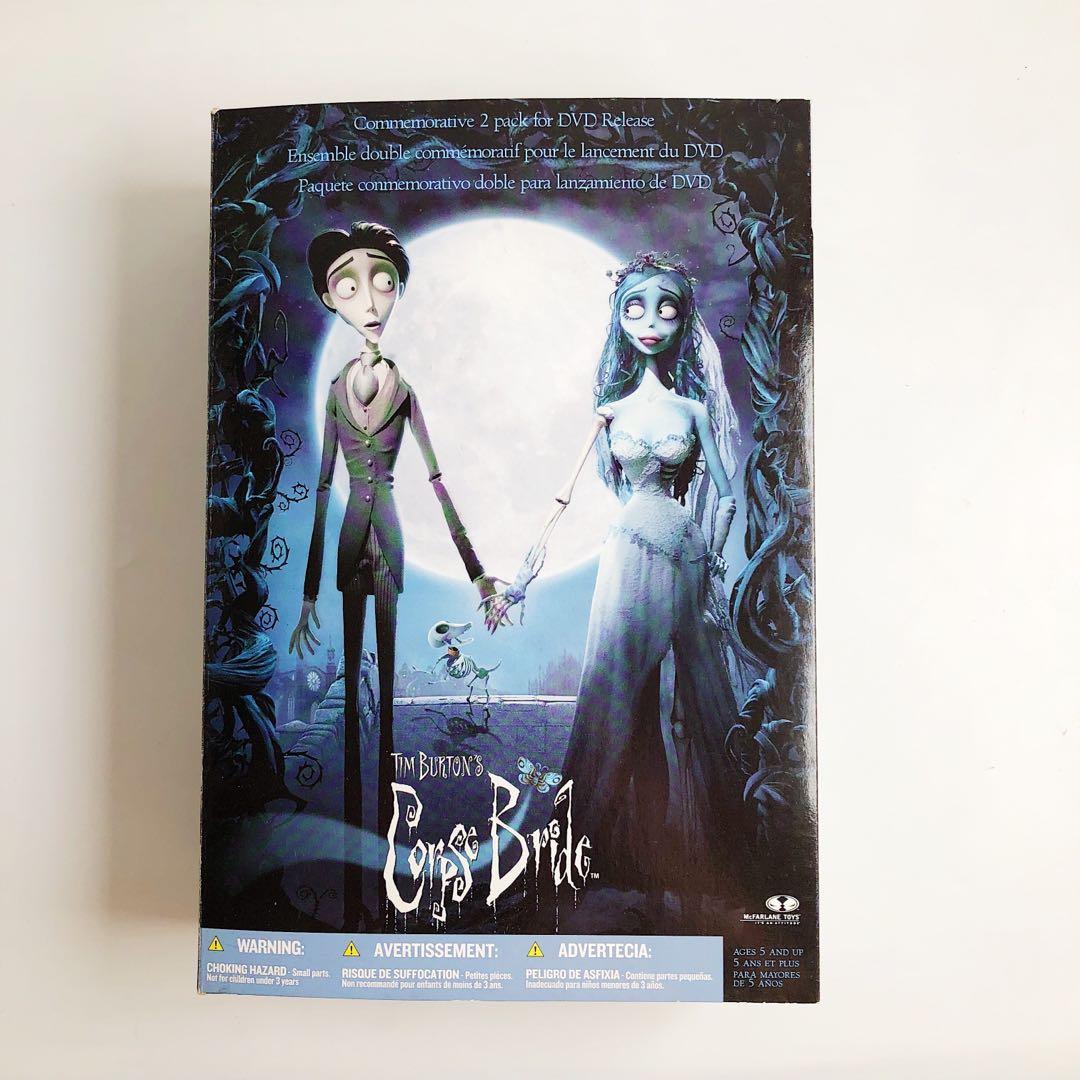 Mcfarlane Corpse Bride action figure Commemorative 2 pack DVD Special ...