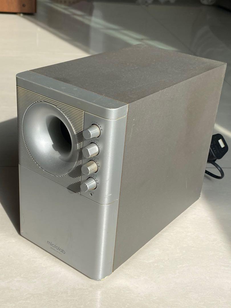 Microlab subwoofer, 音響器材, Soundbar、揚聲器、藍牙喇叭、耳擴 - Carousell