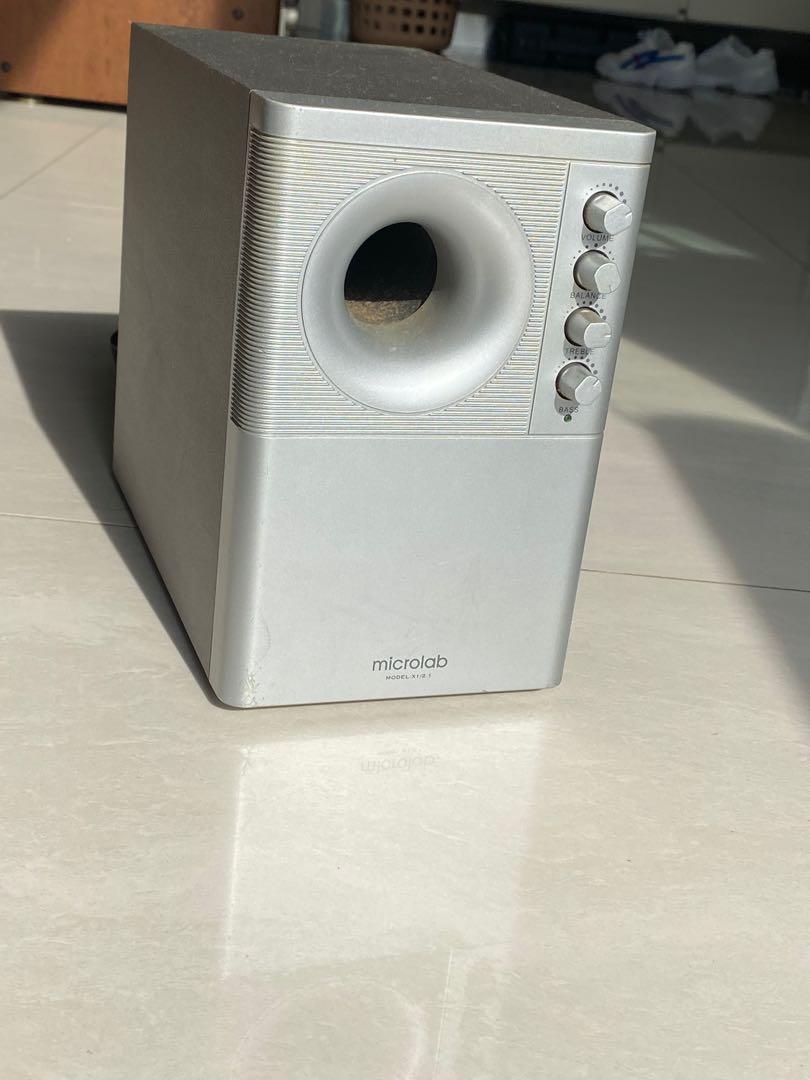 Microlab subwoofer, 音響器材, Soundbar、揚聲器、藍牙喇叭、耳擴 - Carousell