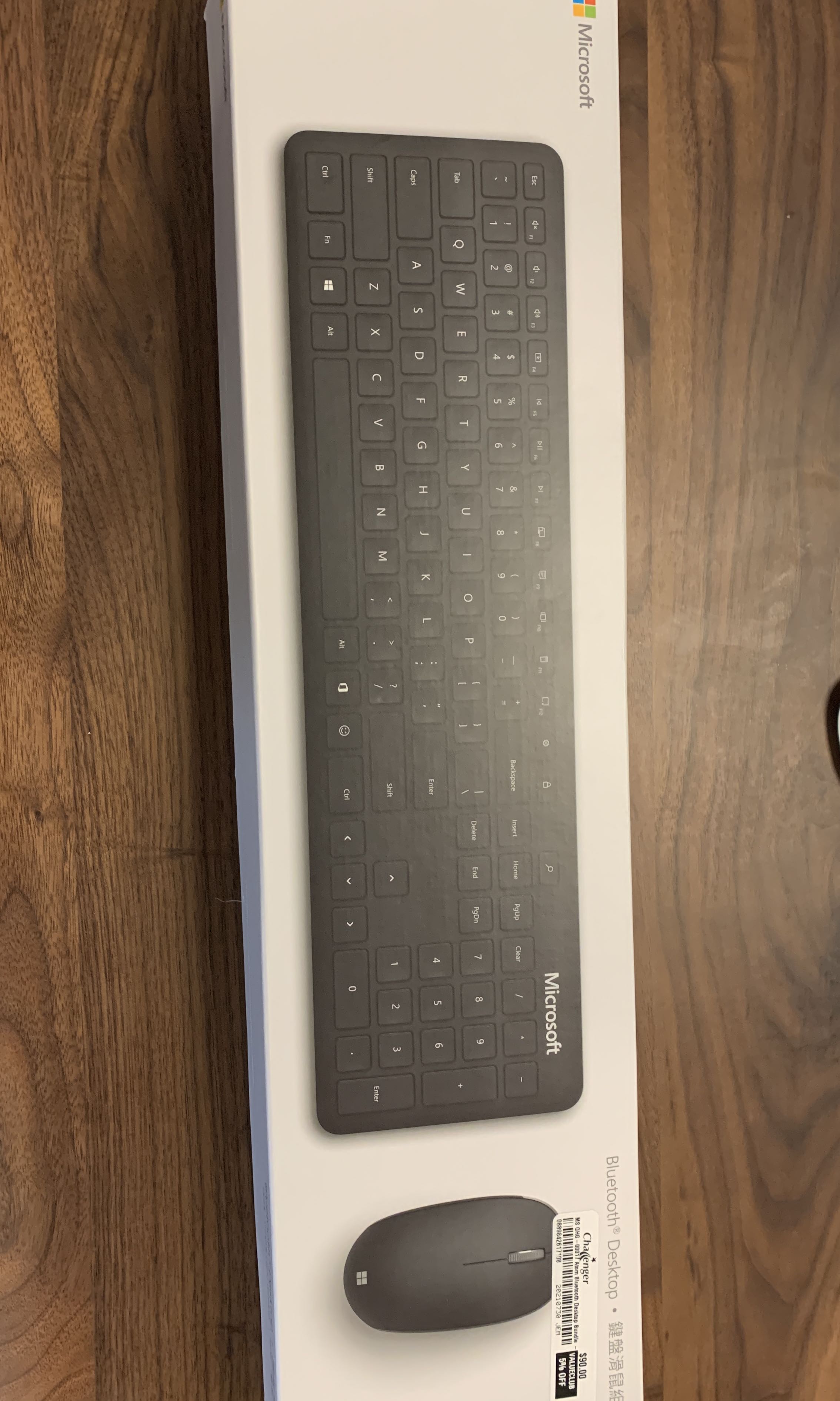 Microsoft Bluetooth Desktop Keyboard & Mouse, Computers & Tech, Parts ...