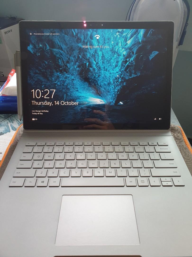 Microsoft Surface Book 1, Computers & Tech, Laptops & Notebooks on ...