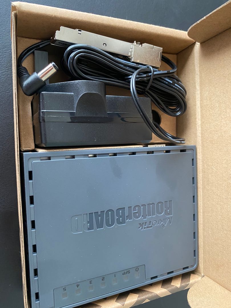 MikroTik Router RB760i GS hEX series plus 1GBe SFP, Computers & Tech ...