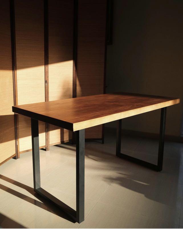 Trabord Minimal Pine wood customizable tables-office/gaming/dining ...