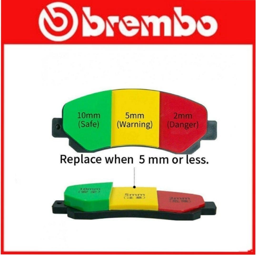 MITSUBISHI Lancer Ex Evo 3 . Evolution 7-8 ( 2 pots Caliper) BREMBO ...