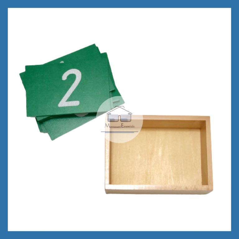 Montessori Sandpaper Numbers (0-9), Hobbies & Toys, Toys & Games on ...