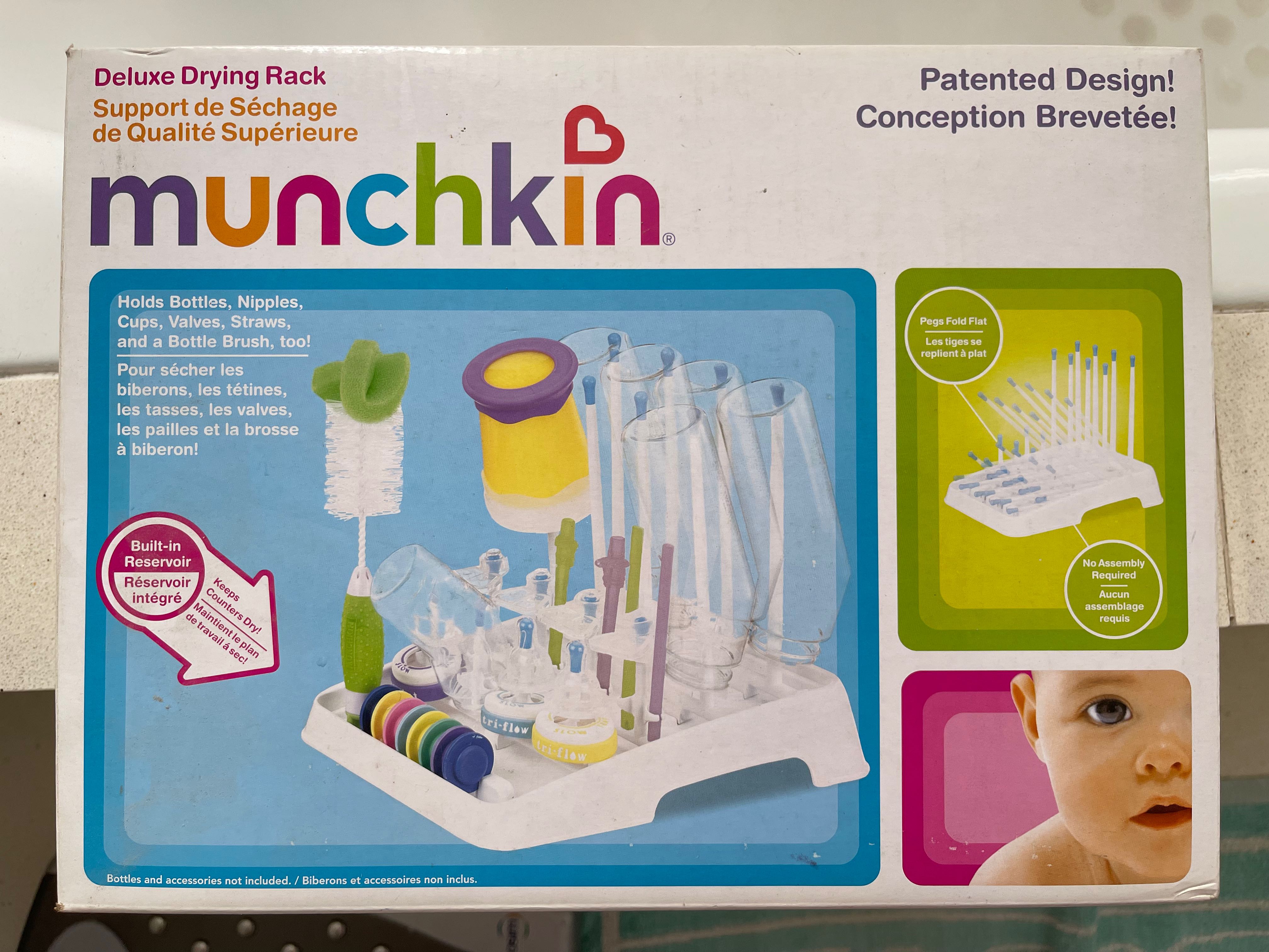 Munchkin Deluxe Drying Rack, Babies & Kids, Nursing & Feeding ...