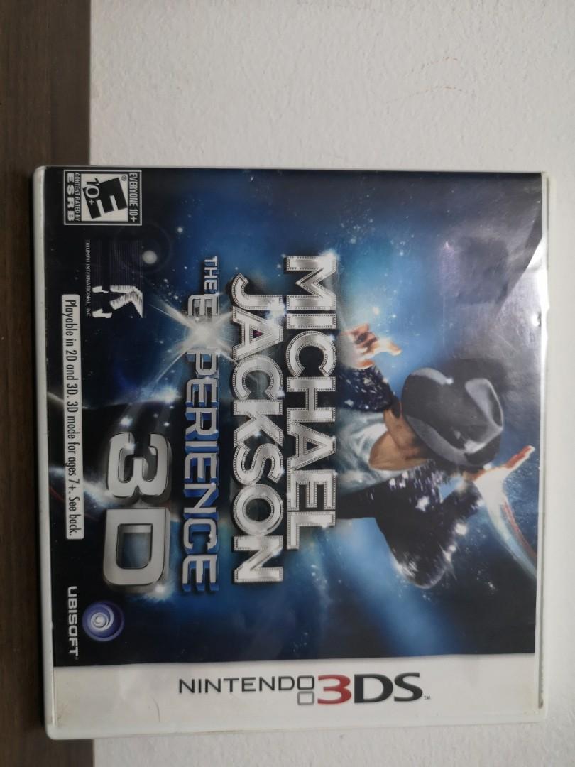Nintendo 3DS Michael Jackson game, Video Gaming, Video Games, Nintendo ...