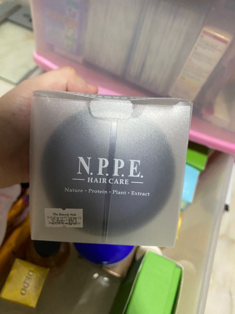 N.P.P.E hair care pearlology protein cream, Beauty & Personal Care ...