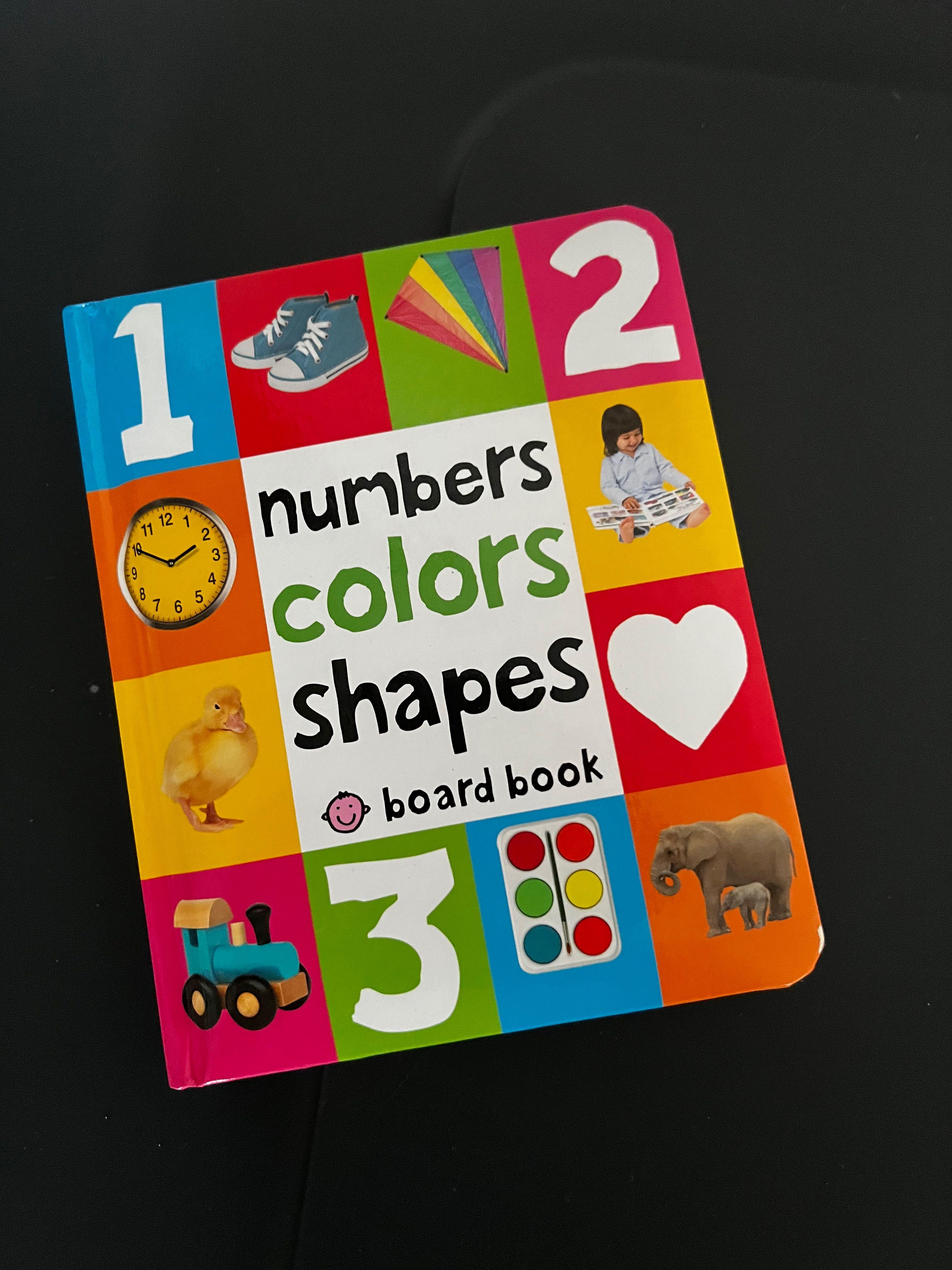 Number colour shapes, Hobbies & Toys, Books & Magazines, Children's ...