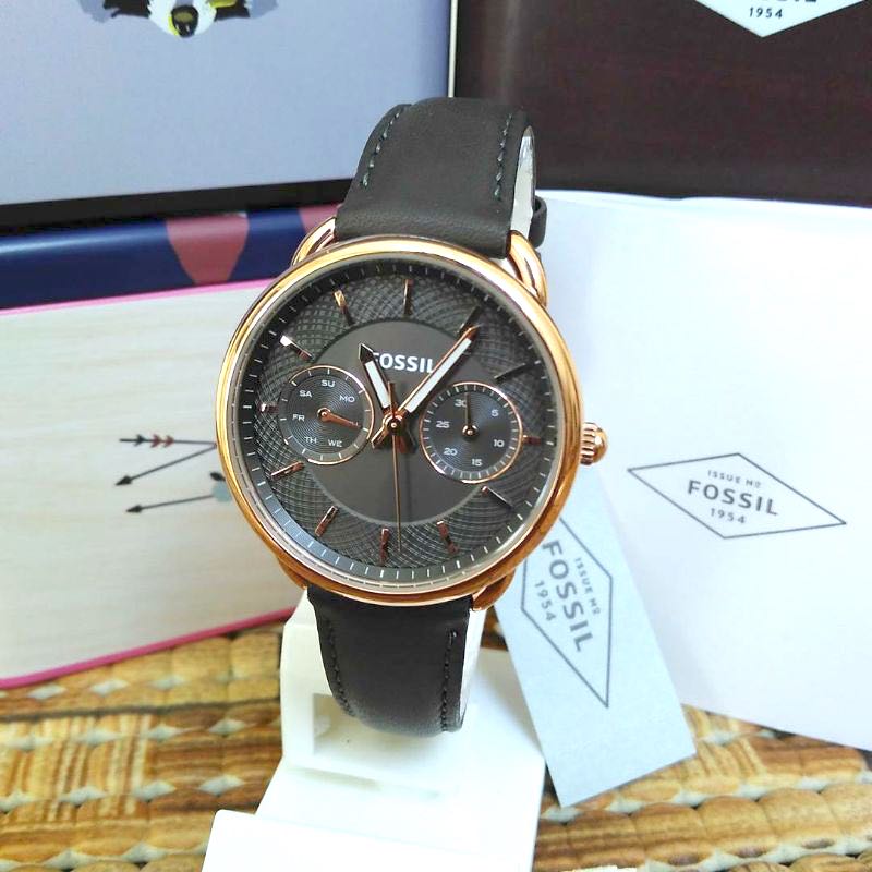 Original 100% Fossil Watch Women jacqueline es3913, Fesyen Wanita, Jam ...