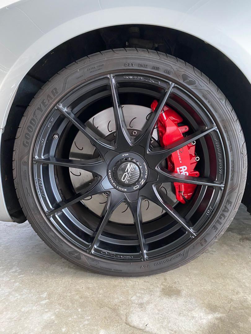 ORIGINAL 19 inch OZ Racing Formula HLT 19x8.5JJ offset 38, Car ...