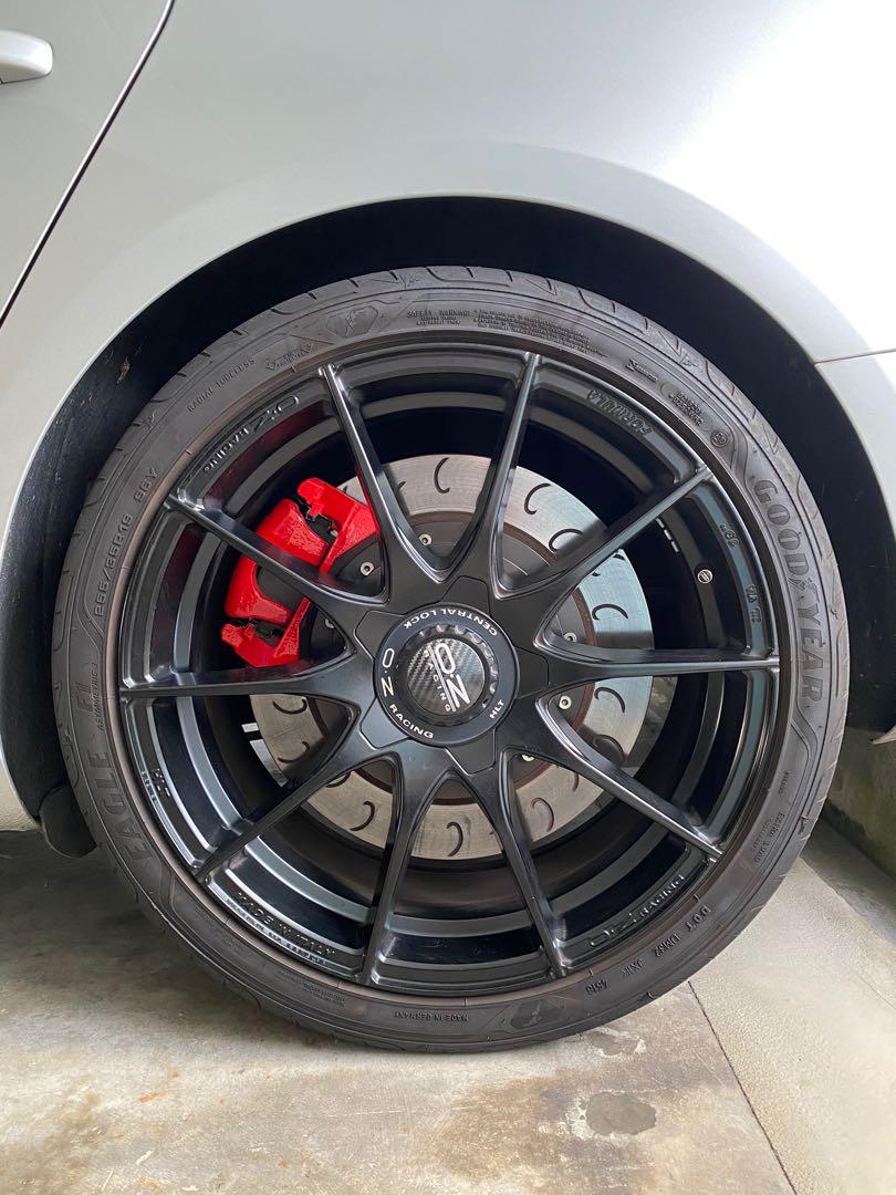ORIGINAL 19 inch OZ Racing Formula HLT 19x8.5JJ offset 38, Car ...