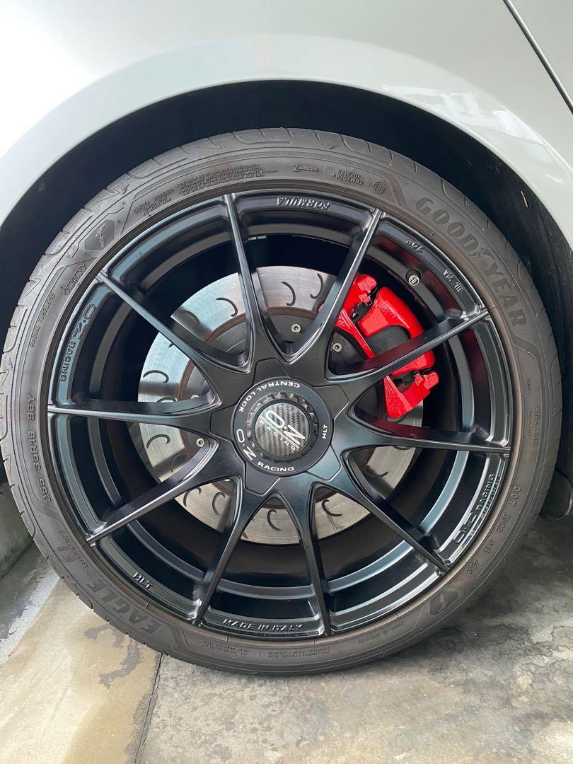 ORIGINAL 19 inch OZ Racing Formula HLT 19x8.5JJ offset 38, Car ...