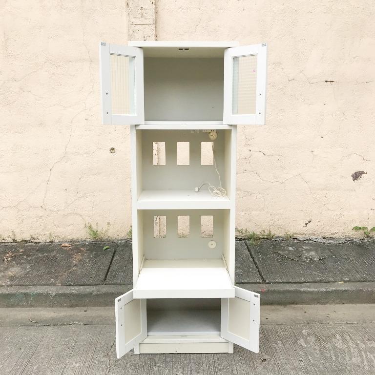 Pantry Kitchen Cabinet with sockets, Furniture & Home Living ...