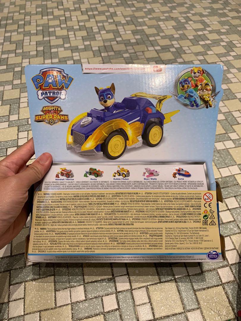 Paw Patrol Mighty Chase, Hobbies & Toys, Toys & Games on Carousell