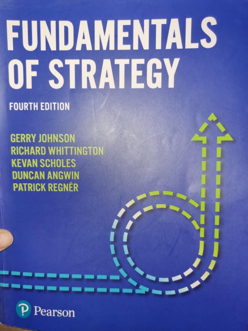 PEARSON Fundamentals of Strategy Textbook, Hobbies & Toys, Books ...