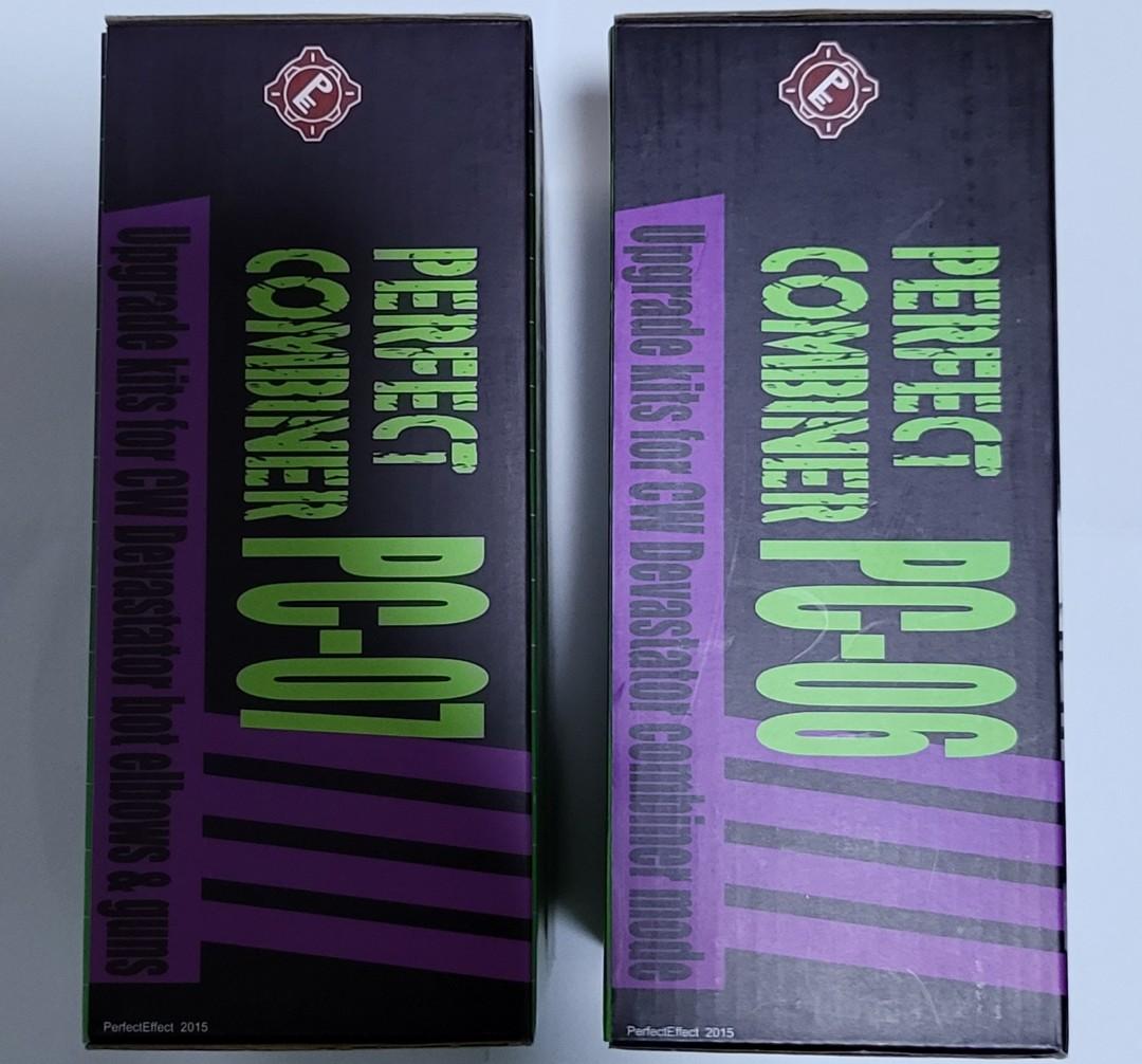 Perfect Effect PC-06 & PC-07 Combiner Wars Devastator Upgrade Kits ...