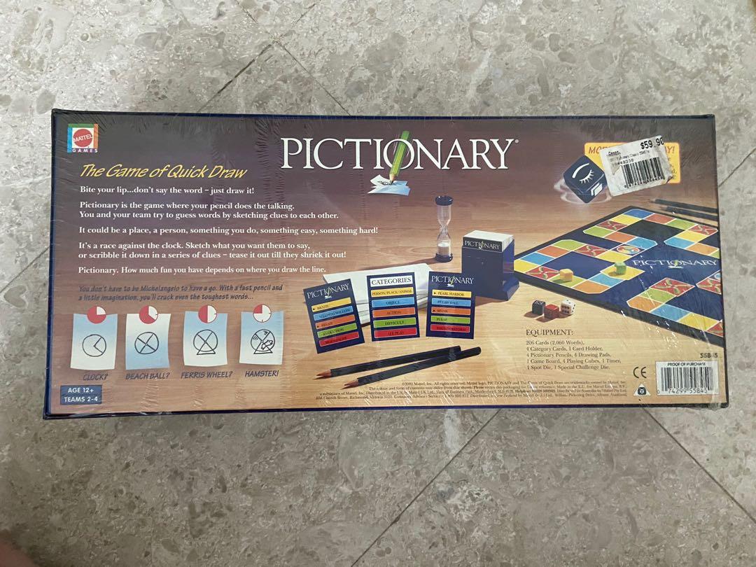 Pictionary, Hobbies & Toys, Toys & Games on Carousell