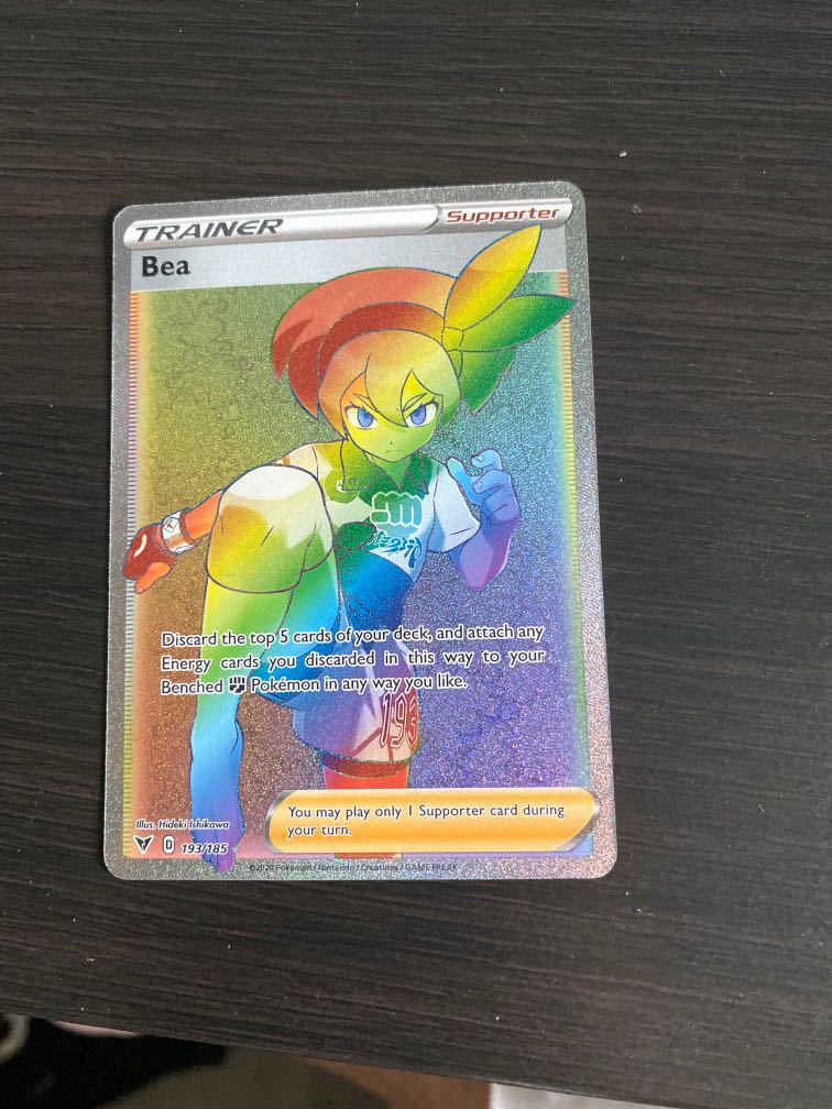 Pokemon Bea Rainbow Rare, Hobbies & Toys, Memorabilia & Collectibles ...