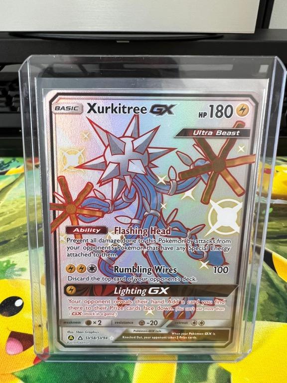 POKEMON TCG XURKITREE GX SHINY CARD, Hobbies & Toys, Toys & Games on ...
